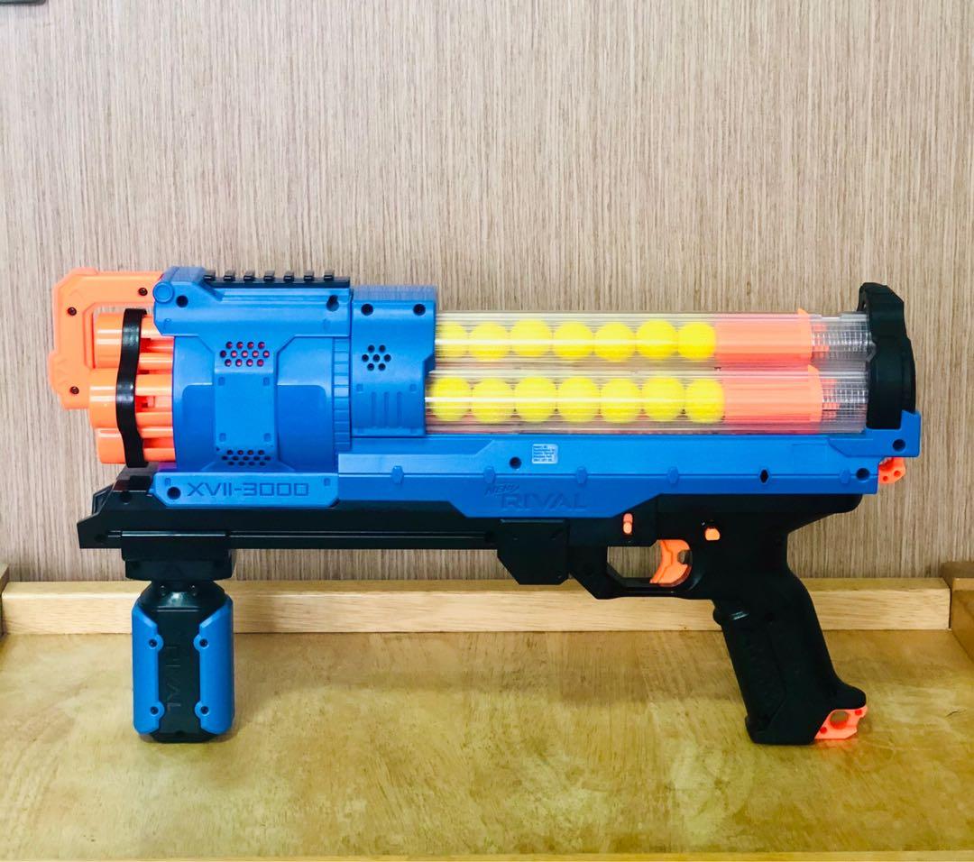 New NERF Gun Rival / New NERF RIVAL Gun / Nerf Blaster / Blue Nerf Gun ...