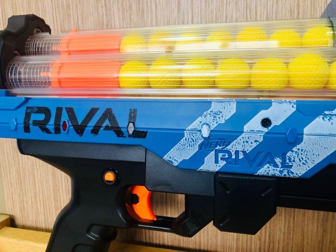 New NERF Gun Rival / New NERF RIVAL Gun / Nerf Blaster / Blue Nerf Gun ...