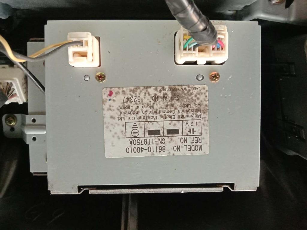 ORIGINAL TOYOTA HARRIER RADIO WITH LCD MONITO, Auto Accessories on ...