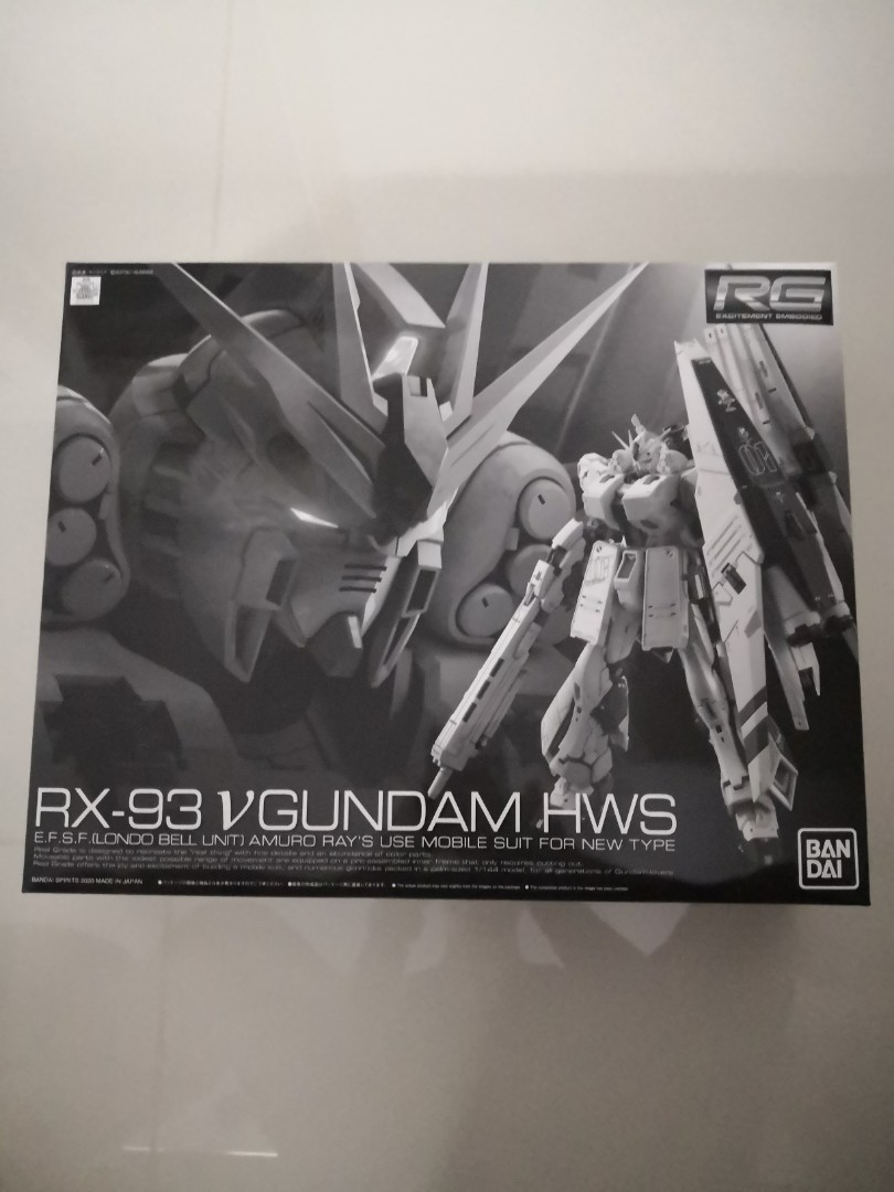 P-bandai RX-93 V Gundam HWS (1 last piece available), Toys & Games ...