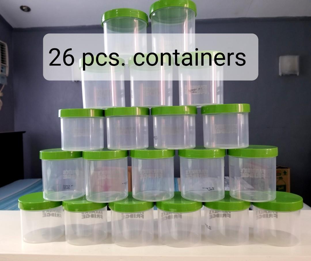 Plastic Containers Jars Garapon Organizers Small for Kitchen, Furniture ...