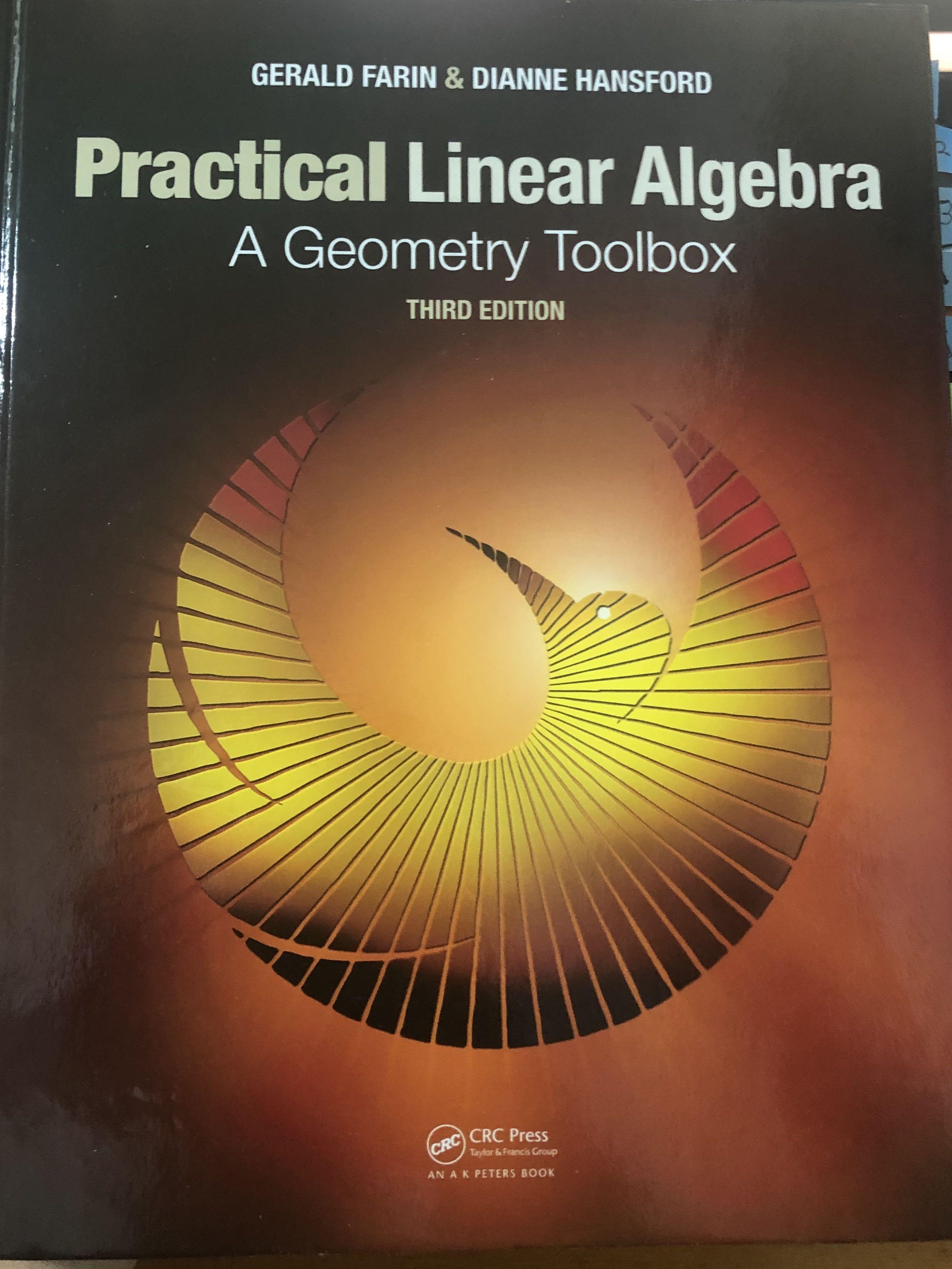 Practical linear algebra : a geometry toolbox, 3rd edition, Books ...