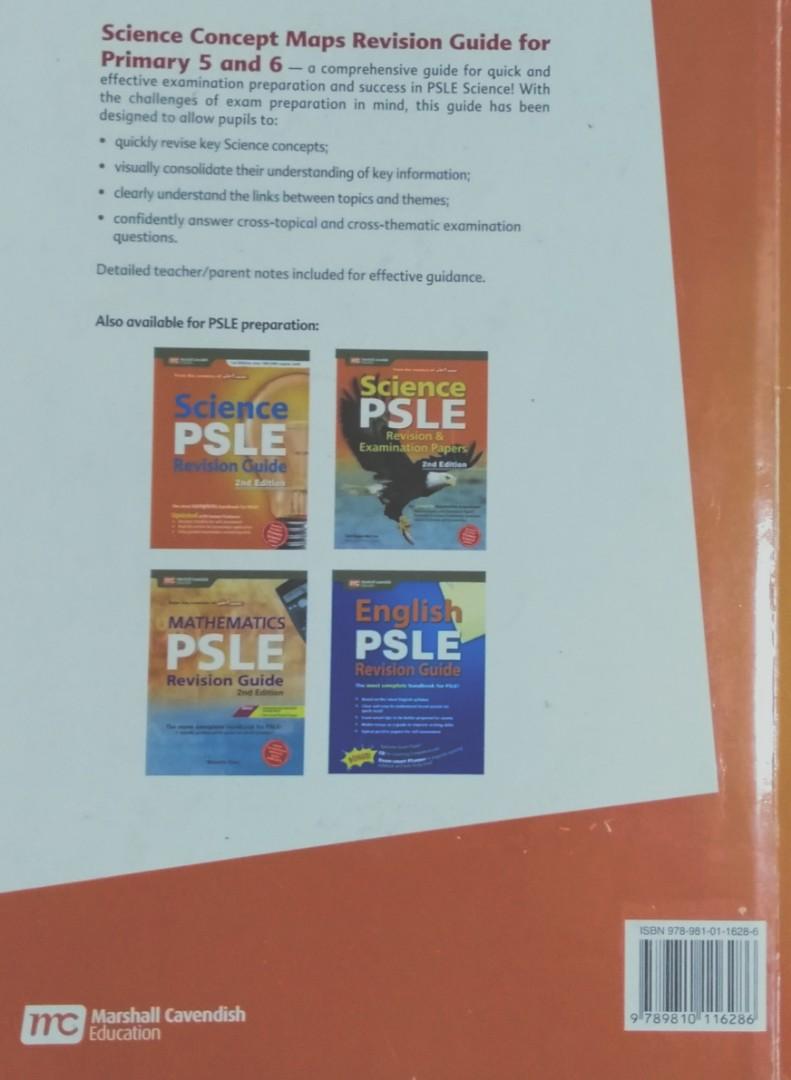 PSLE Science Concept Maps - Revision Guide, Hobbies & Toys, Books ...