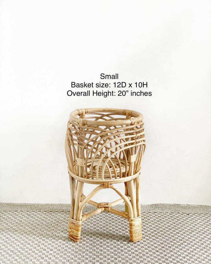 Rattan Stands Set Rattan Plant Stand Rattan Planters Rattan Stands ...