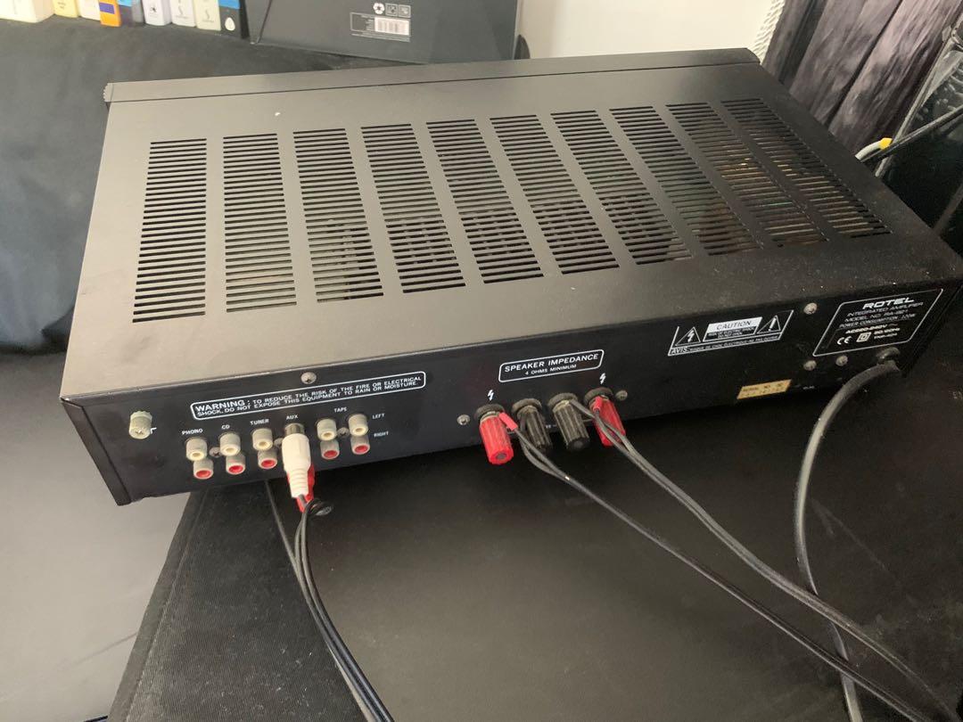 Rotel Stereo Integrated Amplifier, Audio, Soundbars, Speakers ...