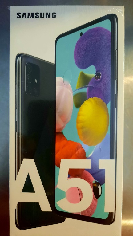 Samsung A51 Prism Crush Black 128GB, Mobile Phones & Gadgets, Mobile ...