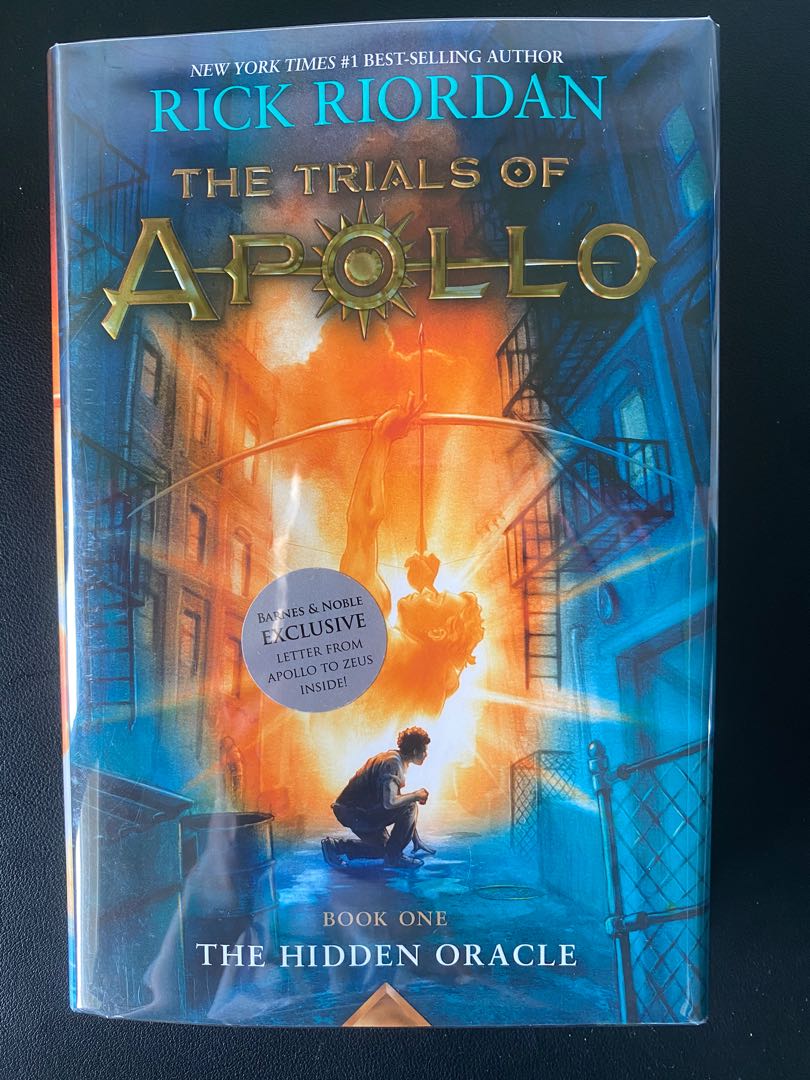 SIGNED BARNES & NOBLE EXCLUSIVE Rick Riordan The Hidden Oracle Book One ...