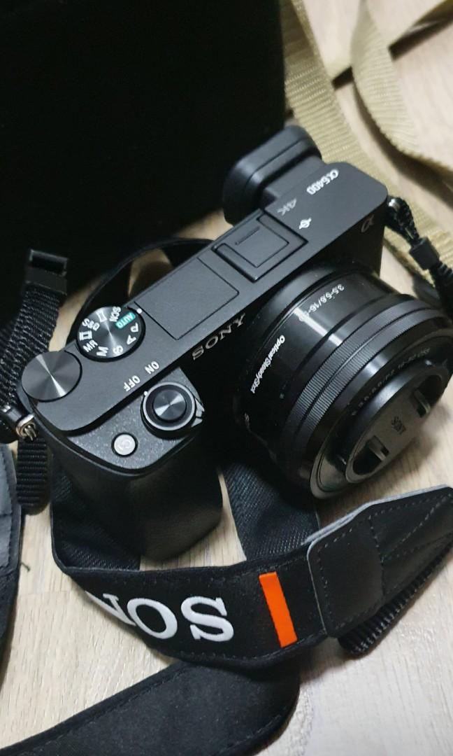 Sony a6400 KIT Camera Body and Lens, Photography, Cameras on Carousell