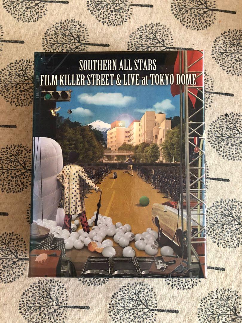 SOUTHERN ALL STARS FILM KILLER STREET & LIVE at TOKYO DOME 日版DVD set (初 ...