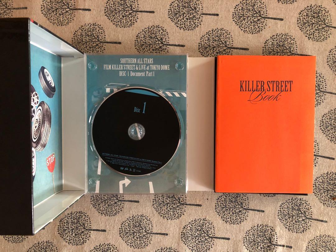 SOUTHERN ALL STARS FILM KILLER STREET & LIVE at TOKYO DOME 日版DVD set (初 ...