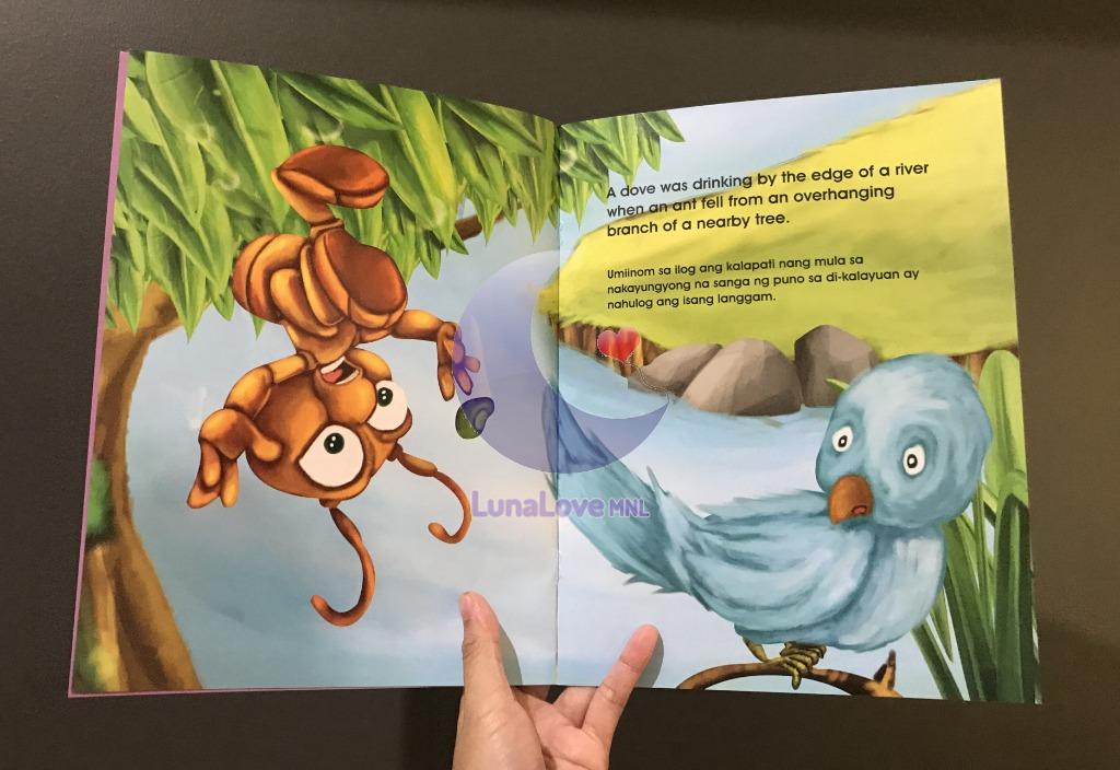 The Ant and the Dove (Ang Langgam at ang Kalapati) | Lampara Books ...