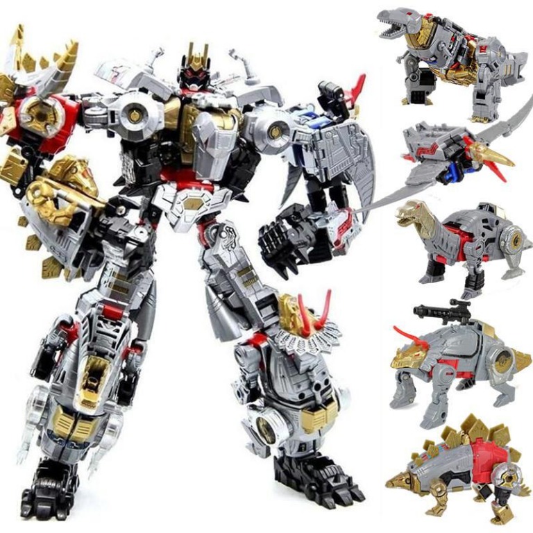 Transformers Black Mamba BMB Dinobots Volcanicus Grimlock Dinosaur ...