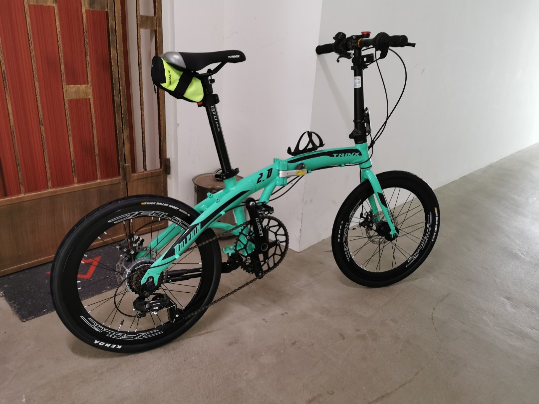 Trinx Dolphin 2.0 folding bike, Sports Equipment, Bicycles & Parts ...