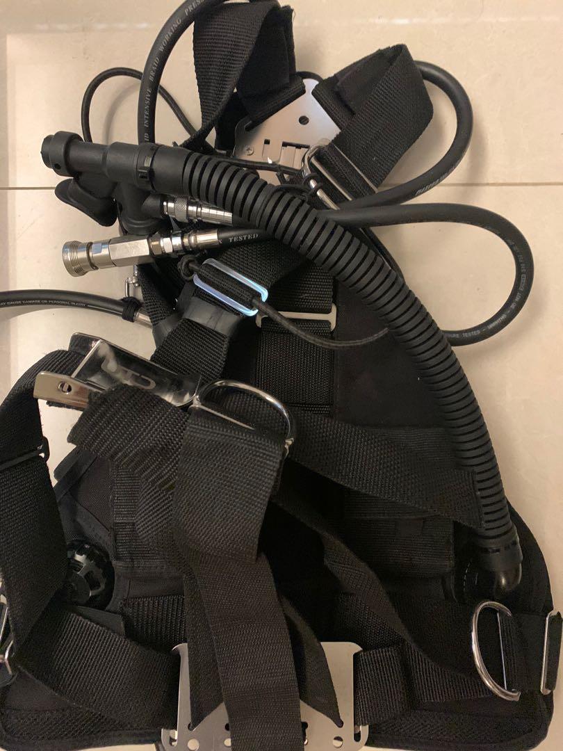 UTD simple Sidemount BC Rig, Sports Equipment, Sports & Games, Water ...