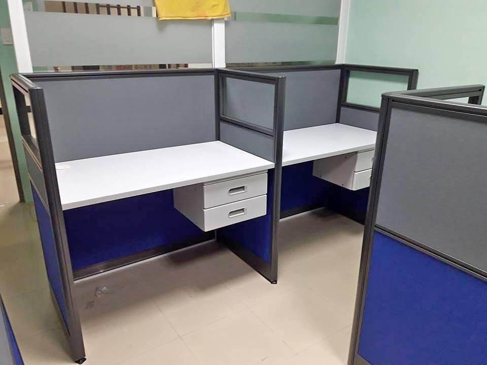wall panel modular cubicle office partitions, Furniture & Home Living ...