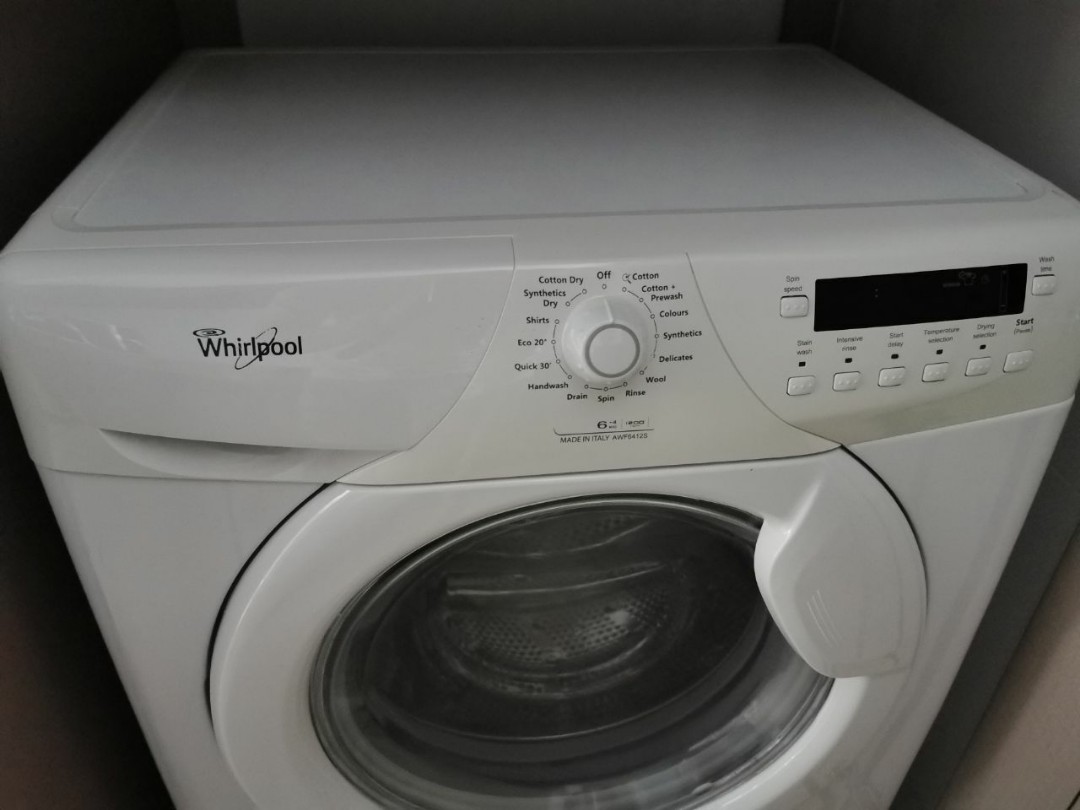 Washing Machine + Dryer (Made in Italy), TV & Home Appliances, Washing ...
