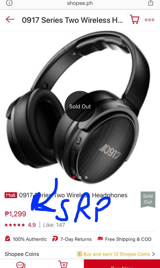 0917 WIRELESS HEADPHONES series 2, Hobbies & Toys, Music & Media, CDs ...