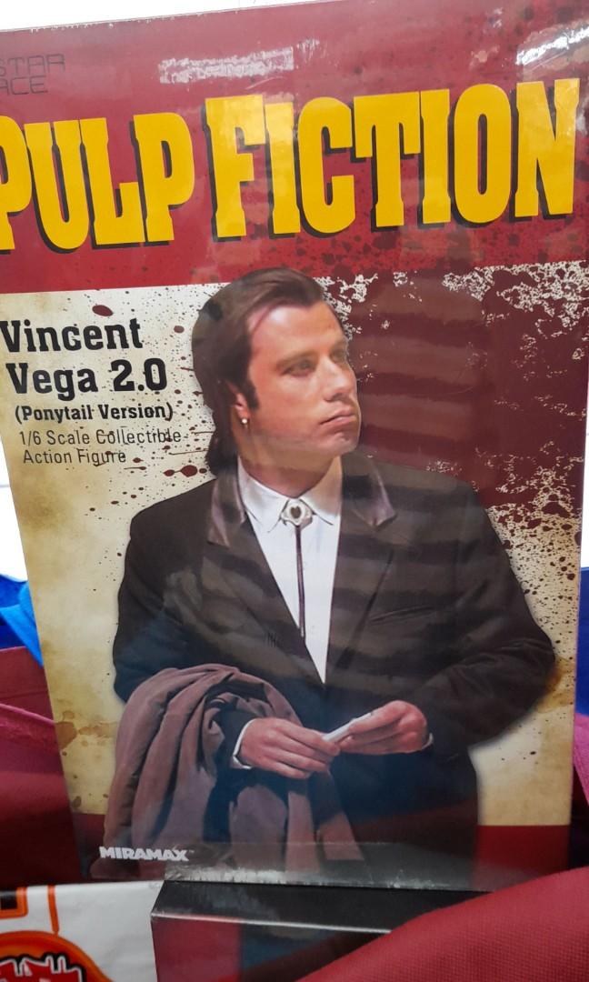 100%全新未開 star ace toye pulp fiction Vincent DC ver (pony tailver) 1:6 ...