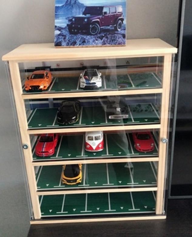 1:32 Multi-Storey Carpark Storage Display Cabinet/Shelve (fully ...