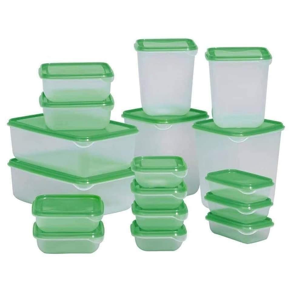 17pcs Tupperware Set, Furniture & Home Living, Home Improvement ...