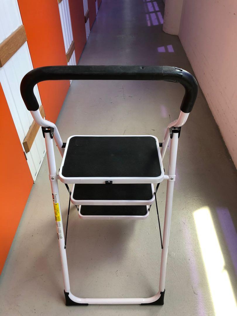 3 steps folder ladder, Furniture & Home Living, Furniture, Other Home ...