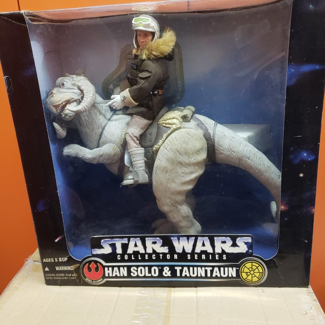 星球大戰 Star Wars Han Solo & Tauntaun 12" figure 12吋公仔, 興趣及遊戲, 玩具 & 遊戲類 - Carousell