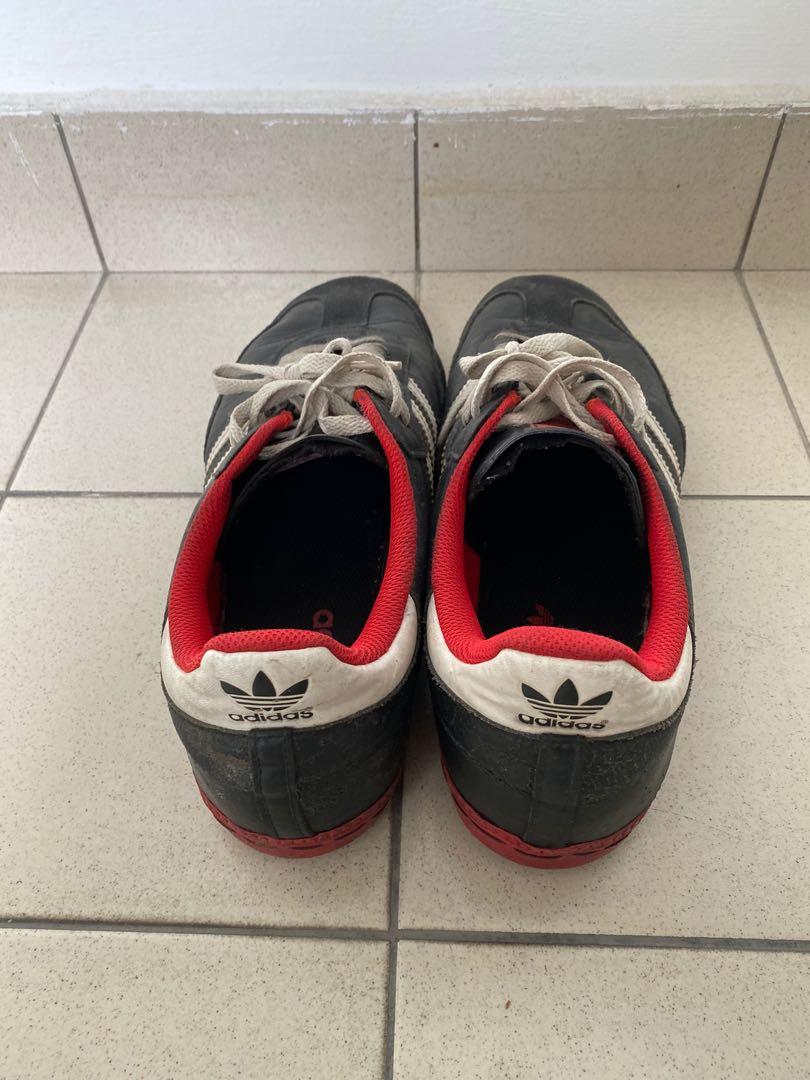 Adidas Samba (Red Edition), Men's Fashion, Footwear, Sneakers on Carousell