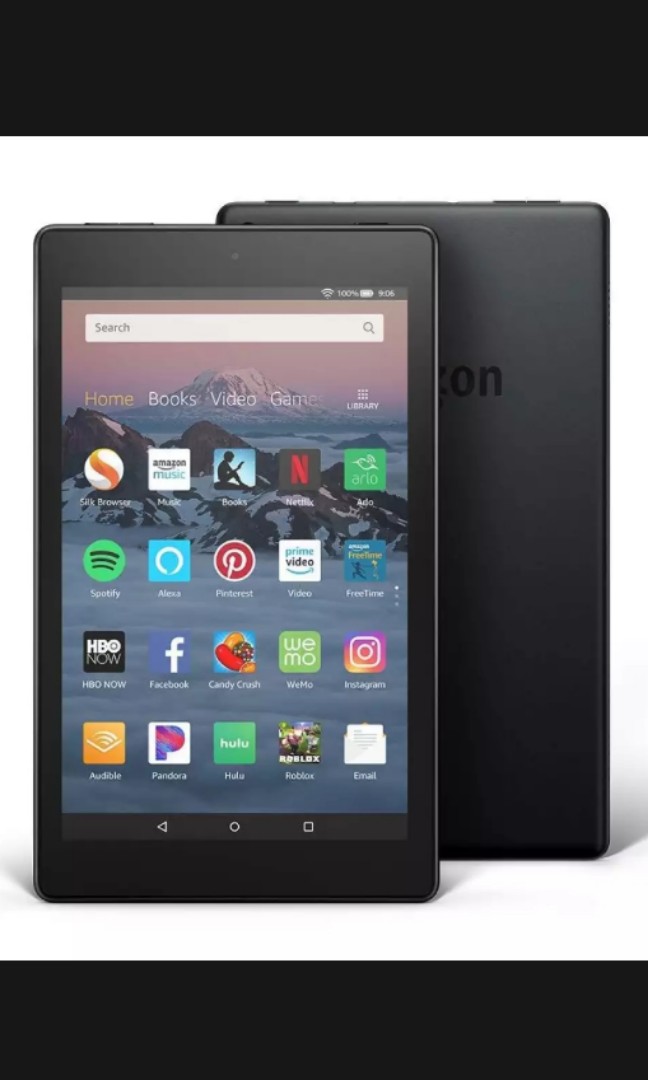 AMAZON FIRE HD 8 16GB (8th GEN) with Alexa tablet (WiFi only), Mobile ...