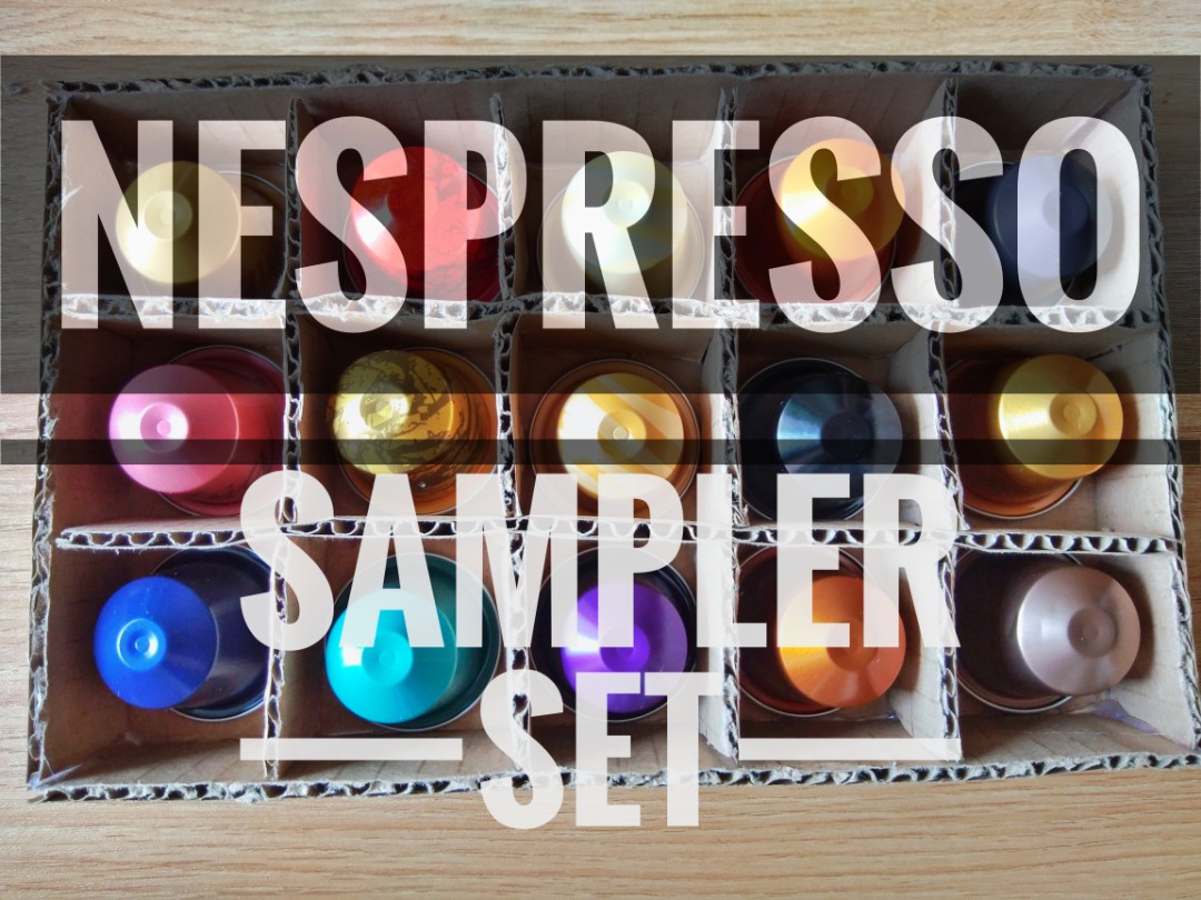 (ASSORTED) Nespresso Capsules / Pods Taster Set, Food & Drinks ...
