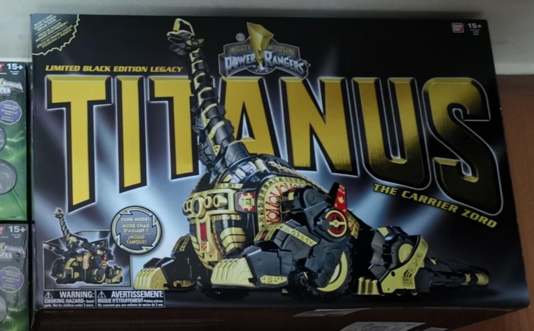 Bandai Mighty Morphin Power Rangers Limited Black Edition Legacy ...