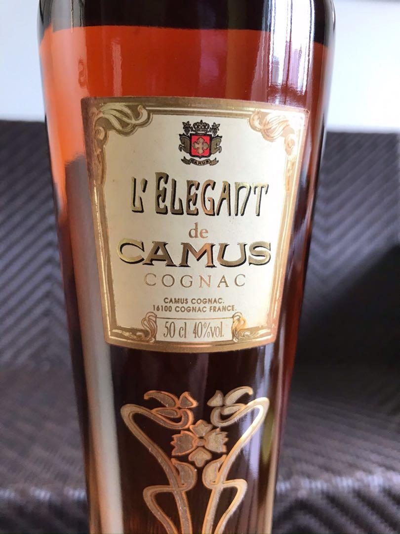 Camus L’Elegant de Camus Cognac, Food & Drinks, Alcoholic Beverages on ...