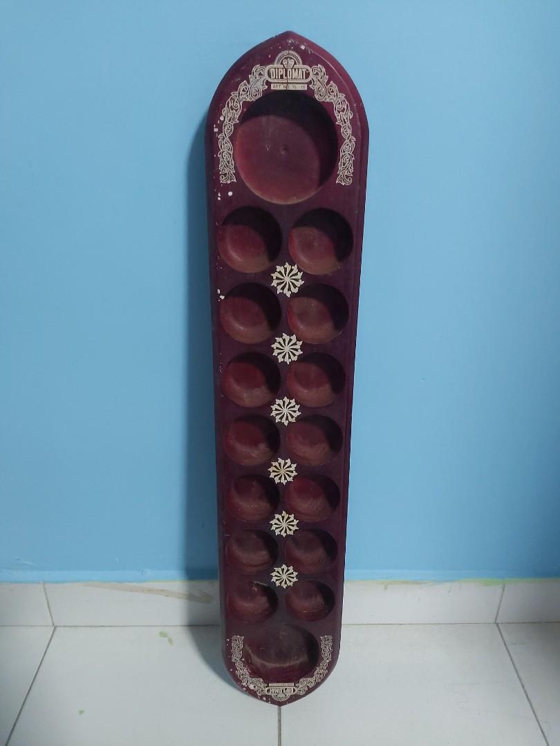 Congkak traditional board game, Hobbies & Toys, Toys & Games on Carousell