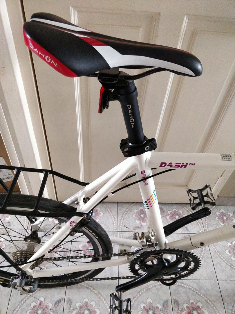 Dahon Dash D18 Minivelo Folding Bicycle, Sports Equipment, Bicycles ...