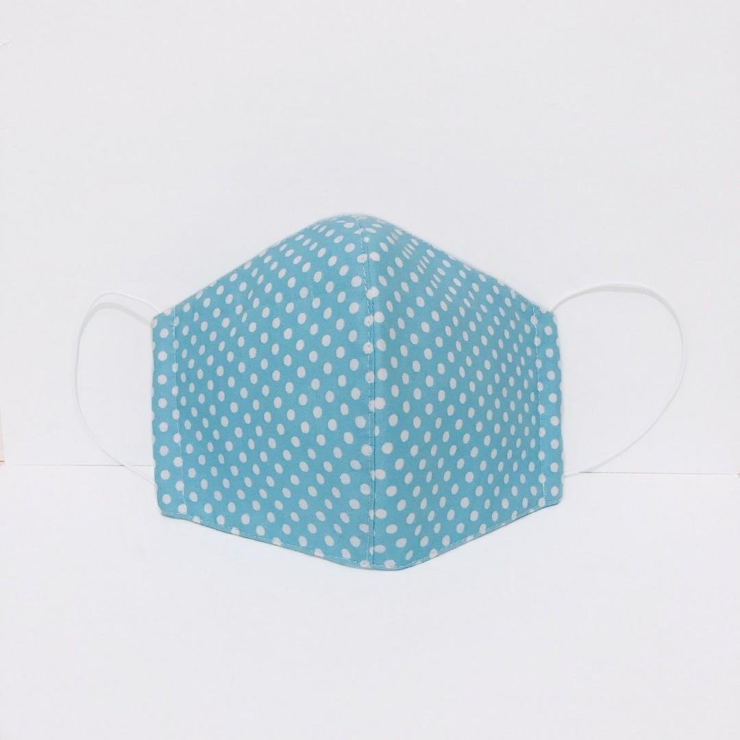 Dots & Drops (Swipe for More) Reusable Mask, Health & Nutrition, Face ...