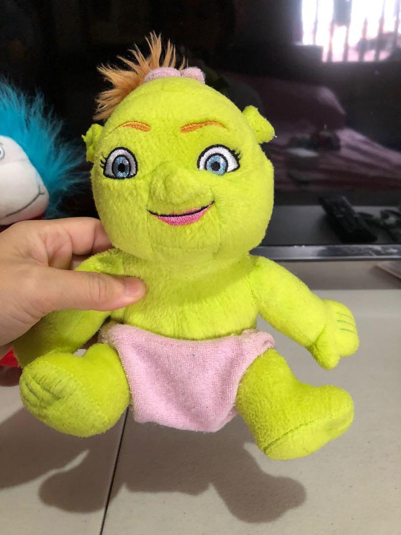 Dr. Seuss Thing 2/ Shrek the 3rd Baby Plush Set, Hobbies & Toys, Toys ...