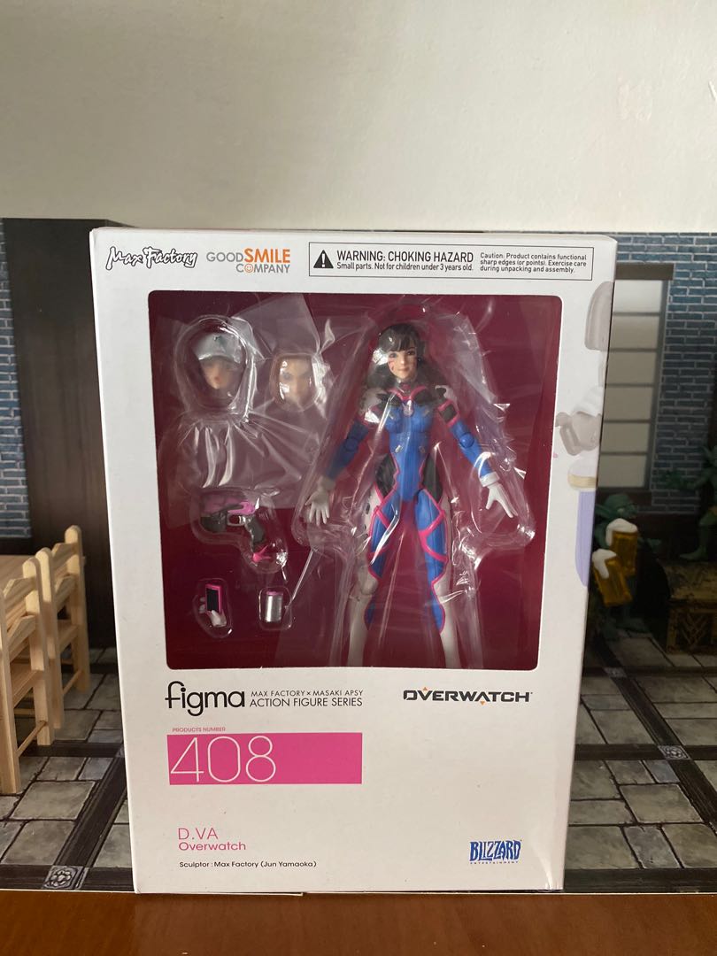 Figma overwatch d.va 1/12, Hobbies & Toys, Toys & Games on Carousell