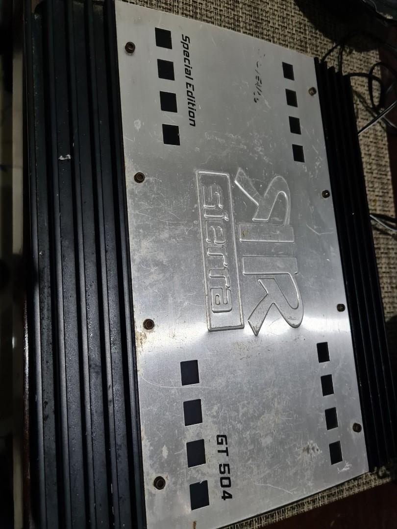 For Sale Sierra 4 Channel Amplifier, Car Parts & Accessories, Audio ...