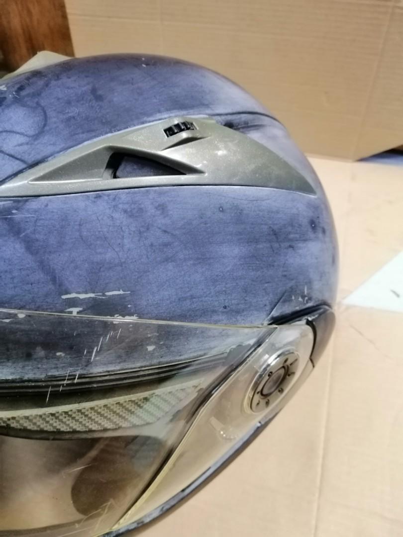 Full Face Helmet (Second Hand), Auto Accessories on Carousell