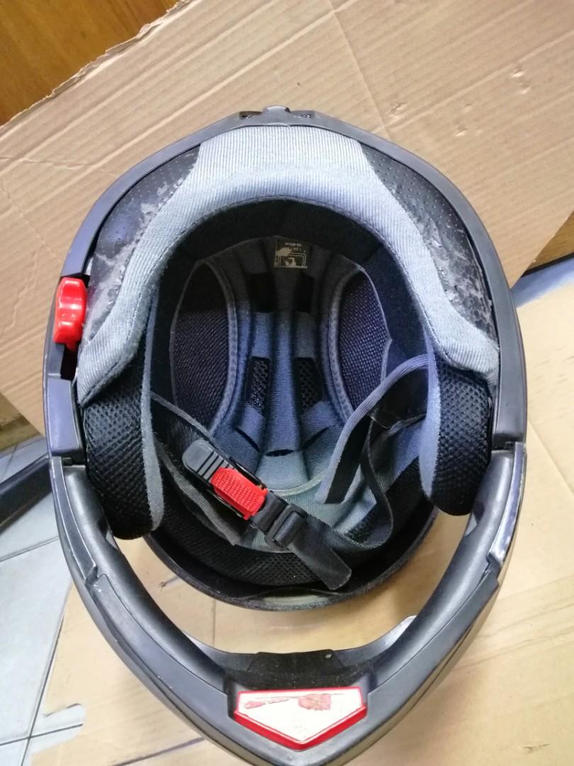 Full Face Helmet (Second Hand), Auto Accessories on Carousell