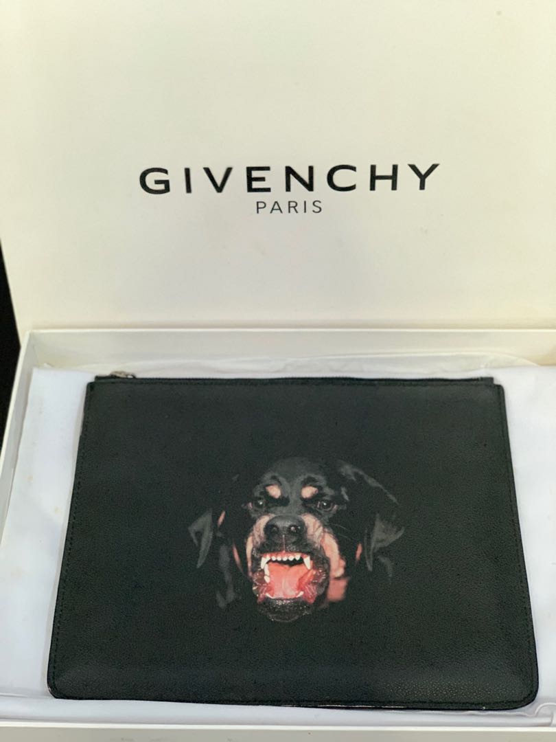 Givenchy rottweiler clutch bag, Luxury, Bags & Wallets on Carousell