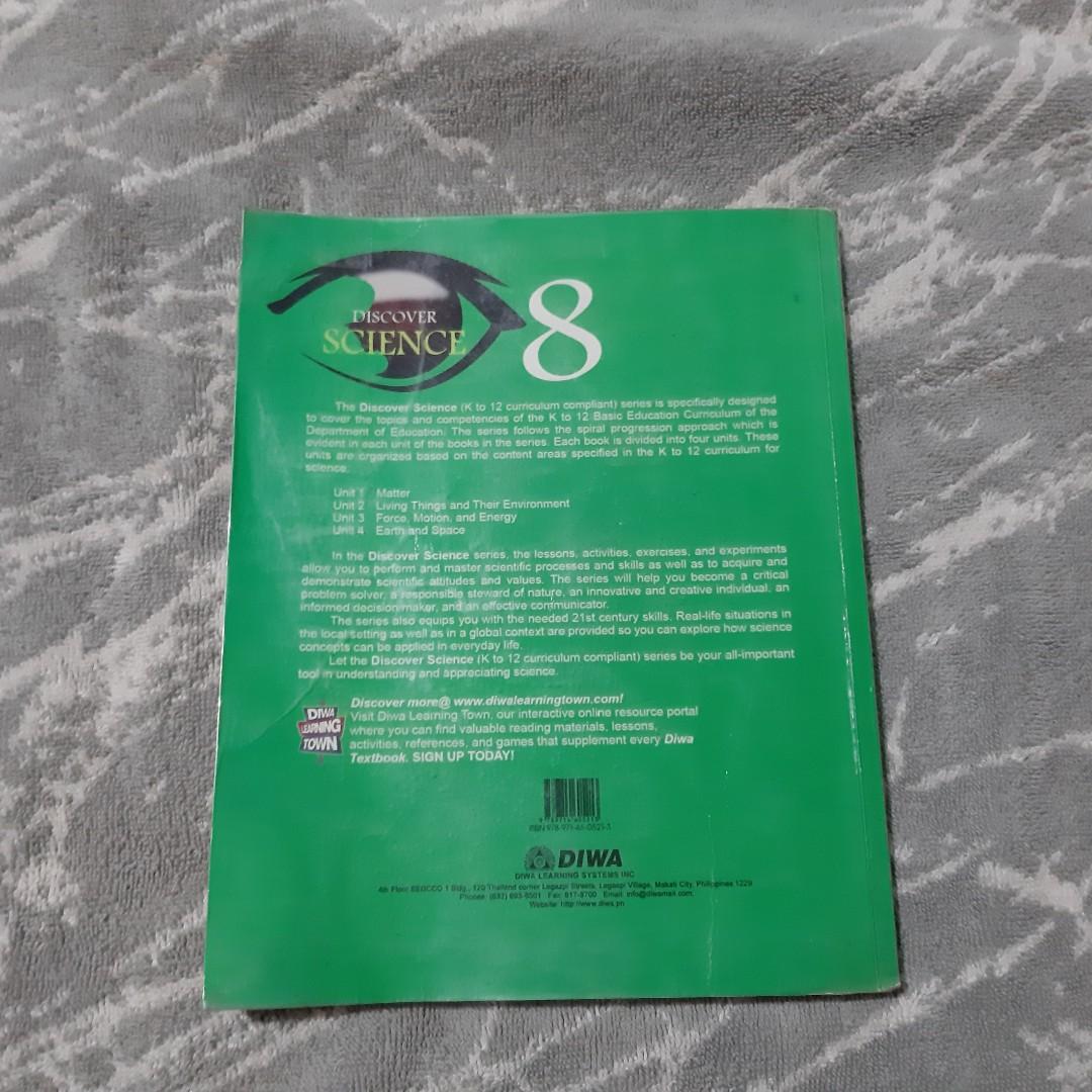 GRADE 8 BOOK Discover Science, Hobbies & Toys, Books & Magazines ...