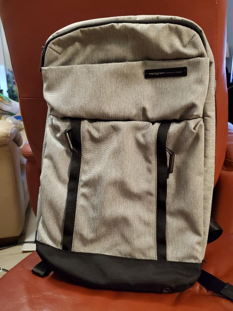 Hedgren Backpack 男裝 背囊 背包 袋（全新）原價: $1150, 男裝, 袋, 背包 - Carousell