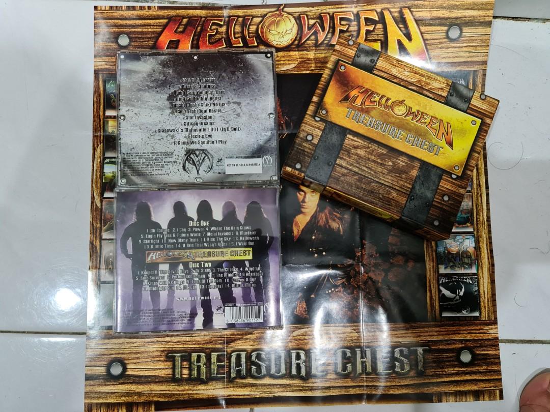 Helloween Treasure Chest collection 3 cds, Hobbies & Toys, Music ...