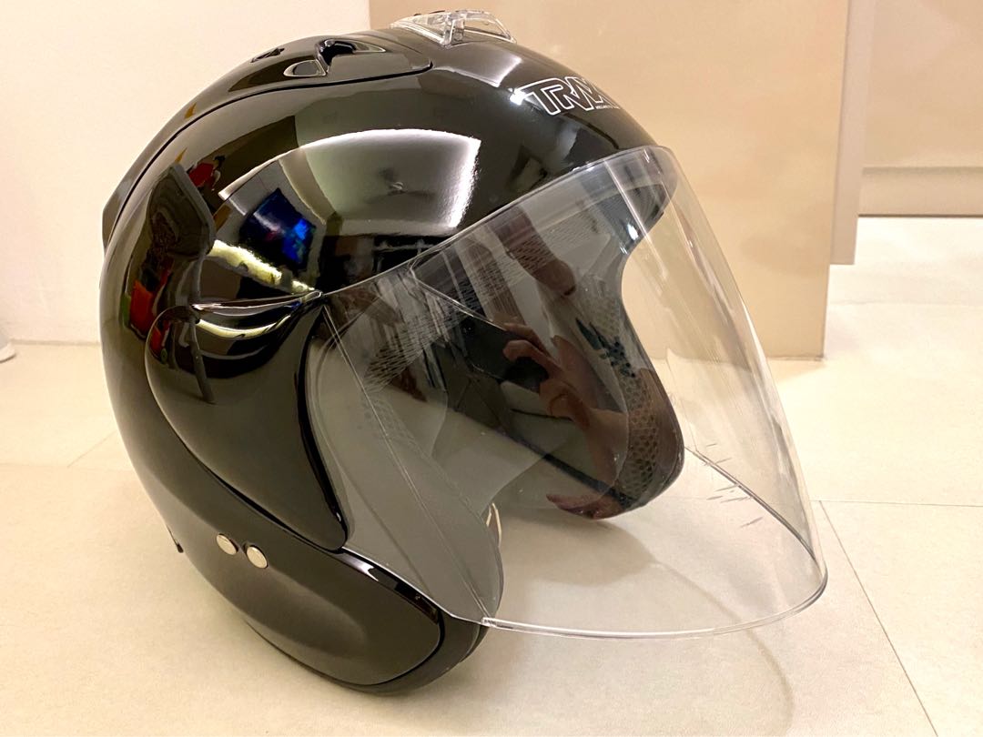 Helmet knee and elbow guard and gloves, Motorcycles, Motorcycle ...