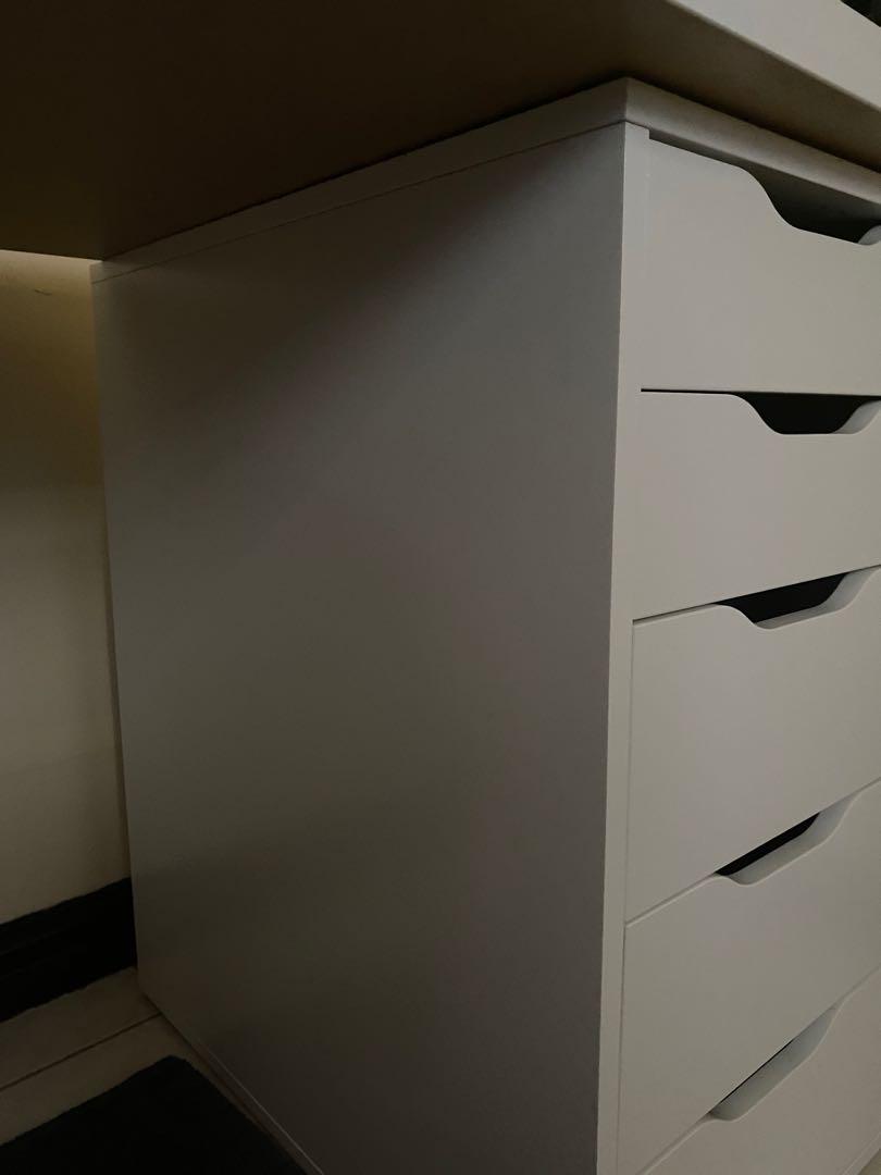 IKEA LINNMON ALEX DESK 120CM, Furniture & Home Living, Furniture ...
