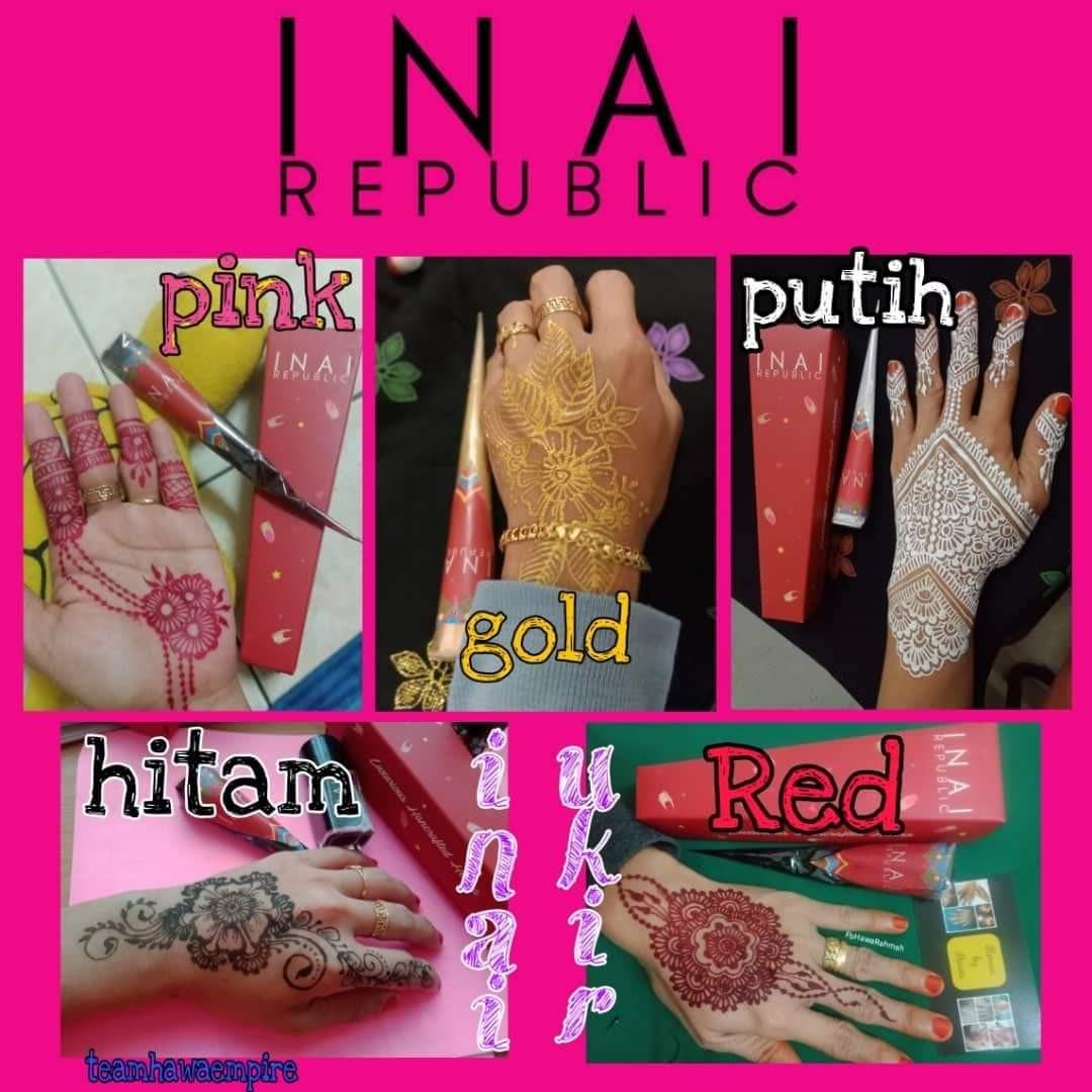 INAI UKIR / INAI PENGANTIN / INAI LUKIS / HENNA CONE / HALAL HENNA ...