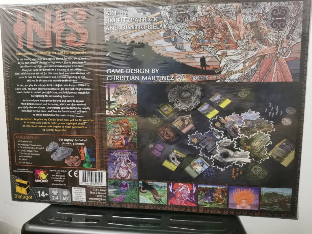 INIS Board Game (Brand New), Toys & Games, Board Games & Cards on Carousell