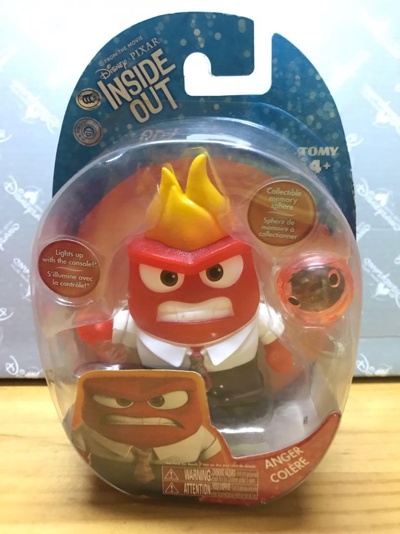 Inside out 反轉腦朋友 怒怒 Anger figure 全新, 興趣及遊戲, 玩具 & 遊戲類 - Carousell