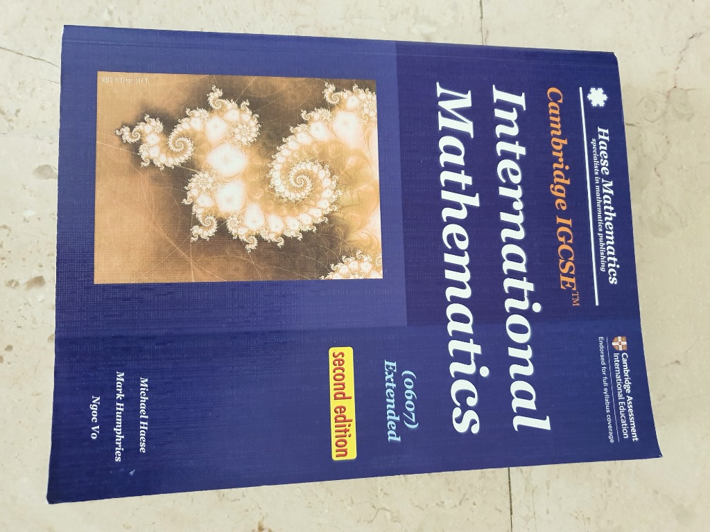 International Mathematics Cambridge IGCSE 0607 extended, Hobbies & Toys ...