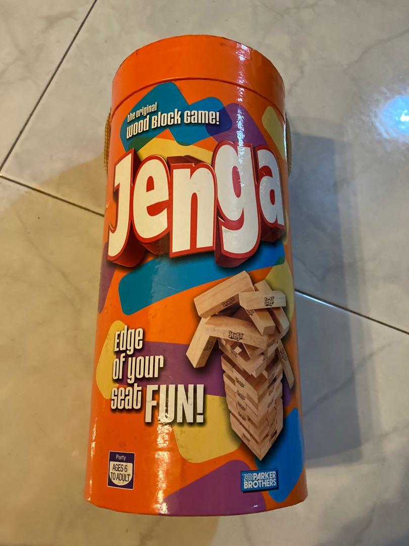 Jenga Tube Pack (Original), Hobbies & Toys, Toys & Games on Carousell